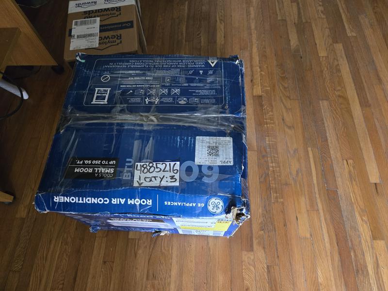 GE 6,000 BTU Electronic Window Air Conditioner for Small Rooms up to ...
