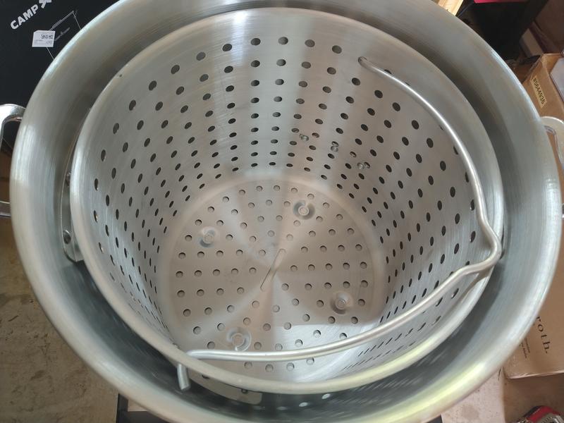Camp Chef 100-qt Boil Pot with 1-Burner Propane Electronic Stainless ...