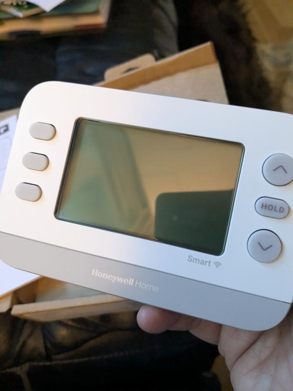 Honeywell Home White Smart Compatible Thermostat with Wi-Fi ...