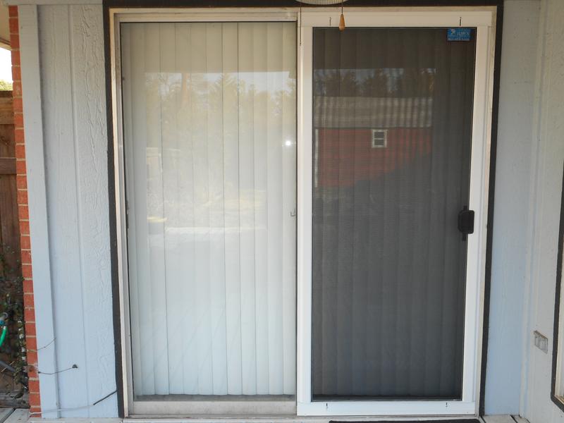 RITESCREEN Patio Doors Universal reversible Screen door 30-in x 80-in ...