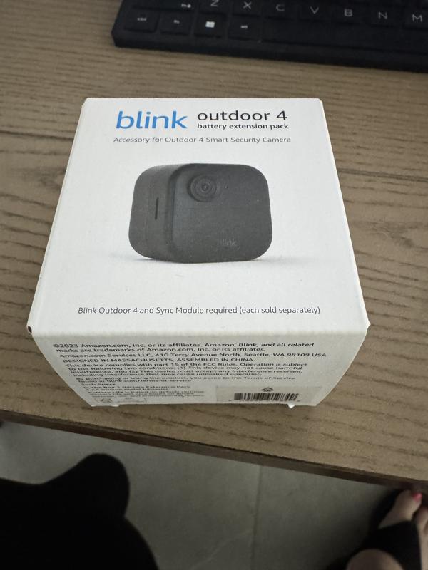 Blink Outdoor 4 Battery Extension Pack - Accessory for Outdoor 4 Smart ...