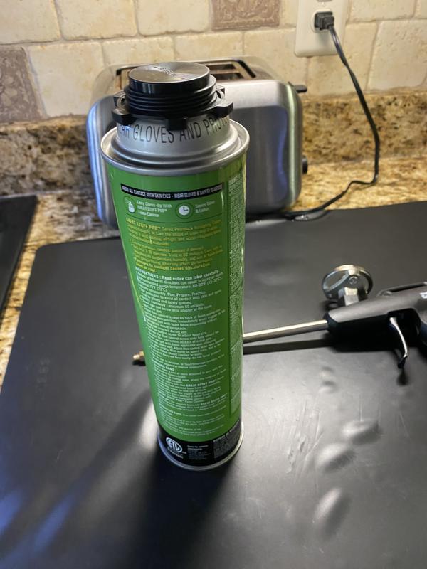 GREAT STUFF PRO 15-Inches Adjustable Flow Control Reusable Spray foam ...
