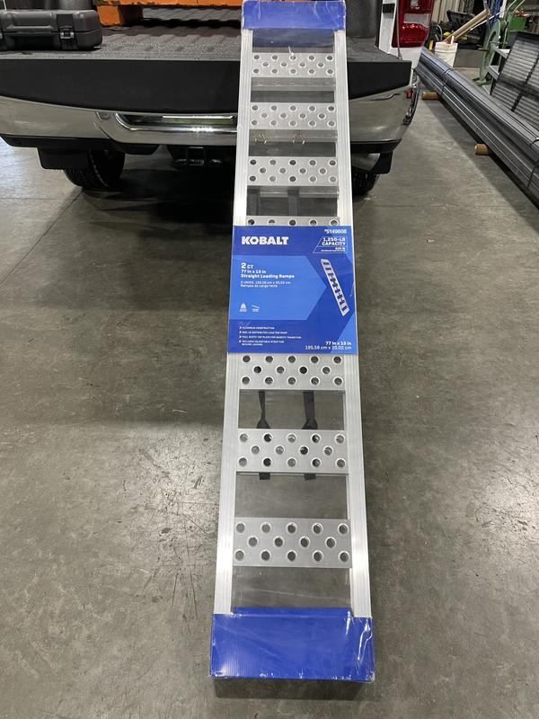 Kobalt 1.09-ft x 6.41-ft 1250-lb Capacity Loading Ramp AC1002TR at ...