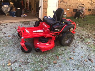 CRAFTSMAN Z510 20-HP V-Twin Dual Hydrostatic 42-in Zero-Turn Lawn Mower ...