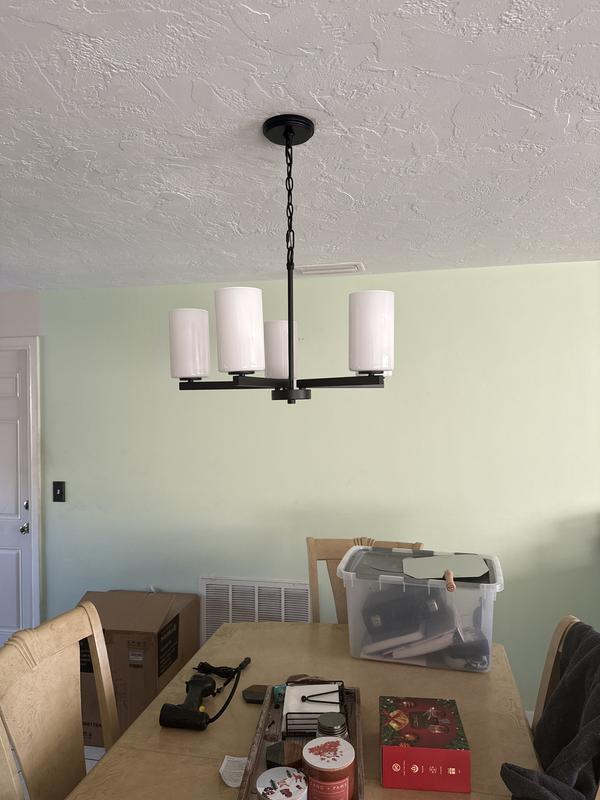 Quoizel Vista 6-Light Brushed Gold Modern/Contemporary Chandelier ...