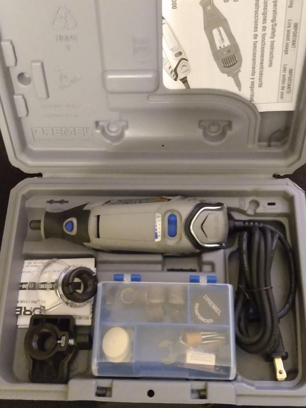 Dremel 3000-2/25-P Variable 1.2-Amp Multipurpose Corded Rotary Tool Kit ...