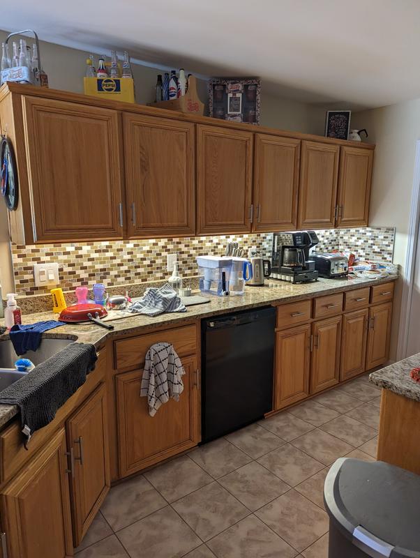 Elida Ceramica Carmel 12-in x 12-in Glossy Glass/Stone Travertine Brick ...