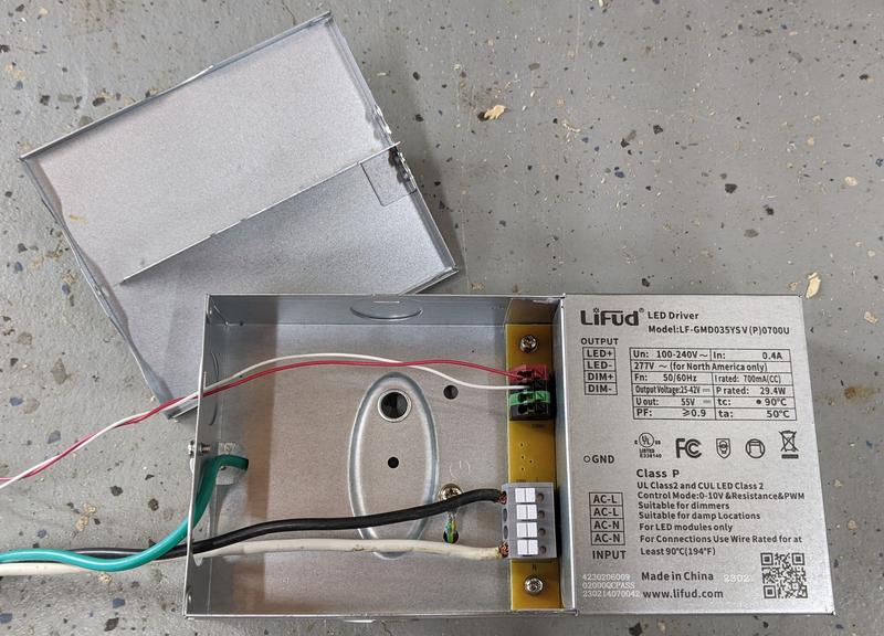 WYZM 10-Pack 2-ft x 2-ft Adjustable Daylight LED Panel Light 2X2-10P-B ...