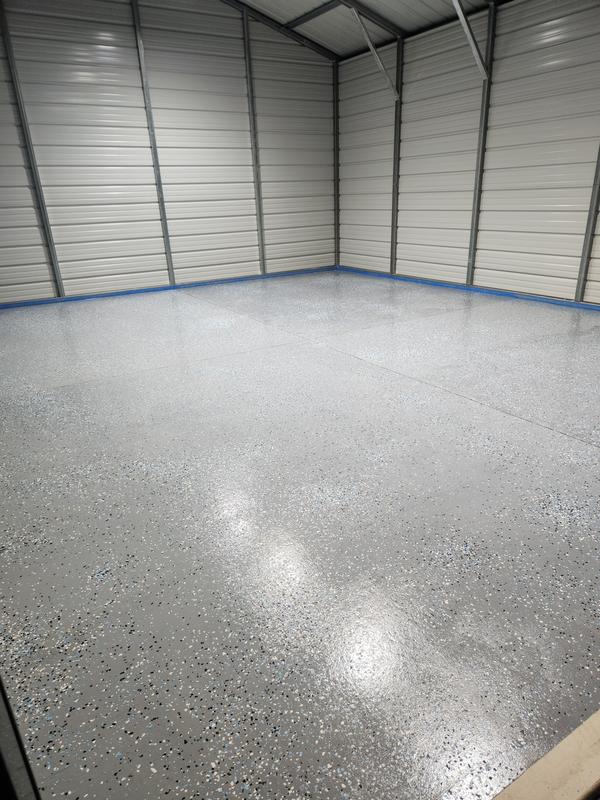 Armorpoxy Commercial Grade, Ultra Thick, 2 Layer 2-part Designer Gray ...