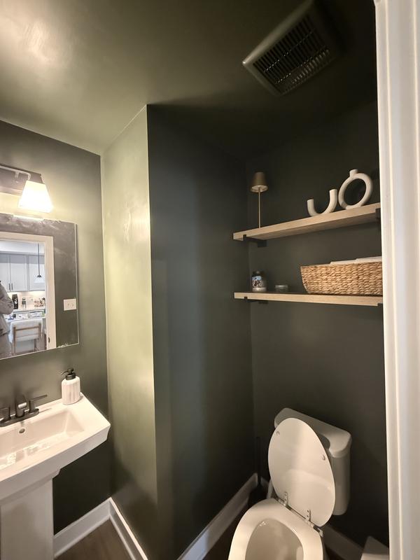 Shop allen + roth Entry Way Storage 24-in Dark Oak Board with Brackets ...