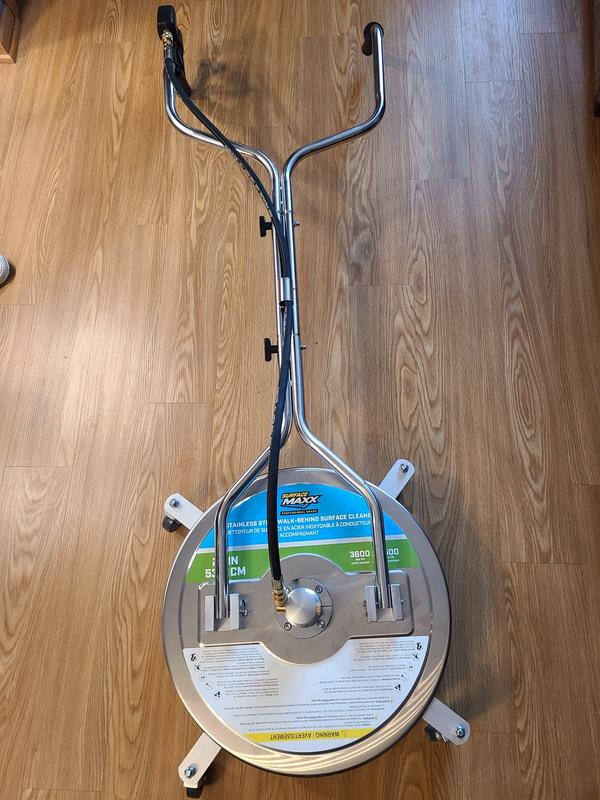 SurfaceMaxx Walk-Behind 21-in up to 4500-PSI Rotating surface cleaner ...