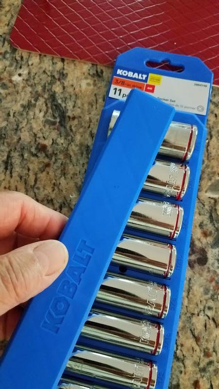 Kobalt 3/8-in Drive Standard (SAE) Deep Socket Set (11-Pieces) 81717 at ...