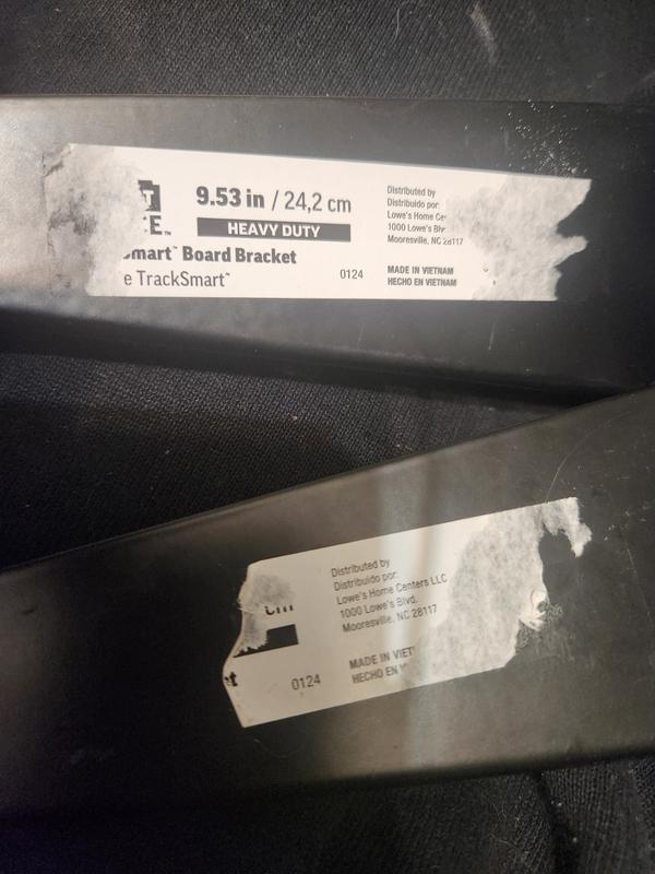 Project Source TrackSmart 4-ft to 6-ft x 12-in White Wire Closet Kit ...