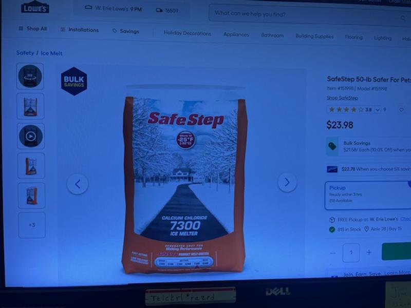 SafeStep 50-lb Safer For Pets Fast Acting Cacl2 Ice Melt 151998 at ...
