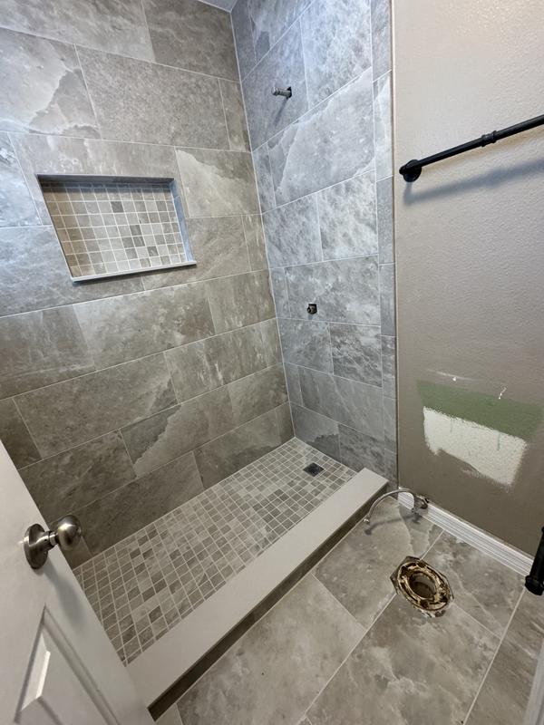 allen + roth Danish Limestone Gray 12-in x 12-in Matte Porcelain ...