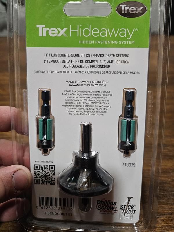 Trex 1-7/8-in Black Steel Hardware kit in the Deck Tools & Accessories ...