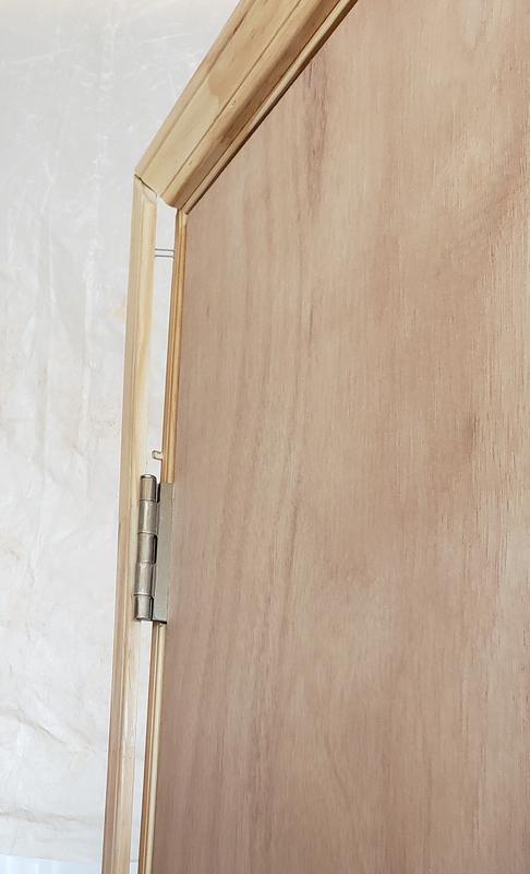 RELIABILT 36-in x 80-in Hollow Core Flush Right Hand Lauan Veneer ...