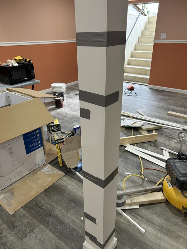 Ekena Millwork Craftsman Classic 7.625-in W x 6-ft H Unfinished PVC ...