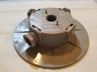 Hubbell Bell PVC Weatherproof New Work/Old Work Ceiling Fan Electrical ...