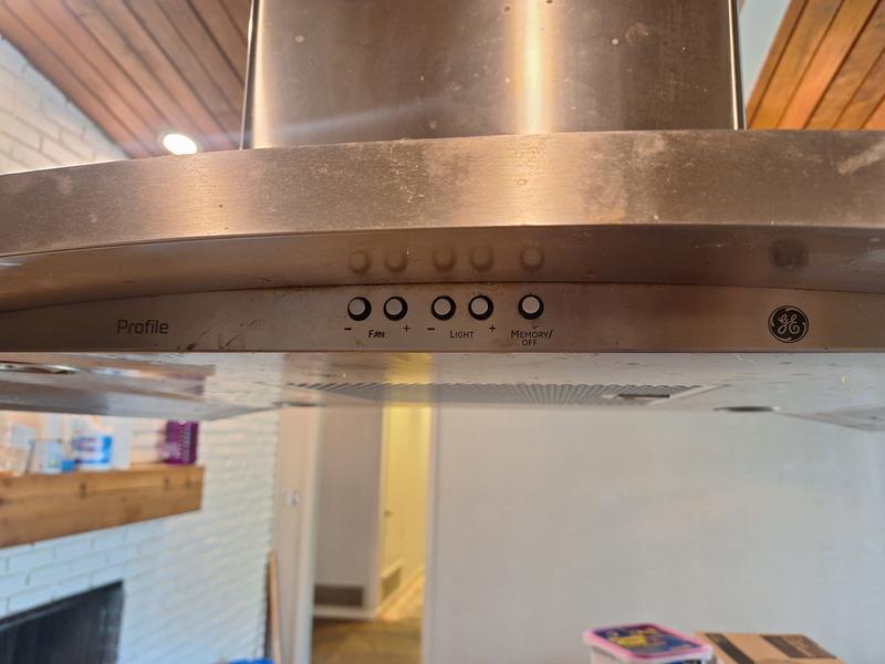GE Profile 36-in Ducted 420-CFM Stainless Steel Wall-Mounted Range Hood ...
