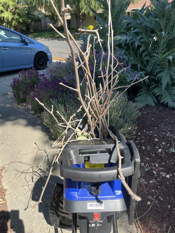 Westinghouse 1.7 Inch Capacity Shredder Chipper 15 -Amp Steel Electric ...