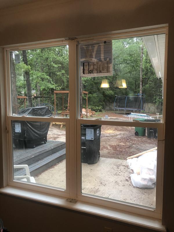 JELD-WEN 35.5-in White Vinyl Window Joining Kit with Mull bar and clips ...