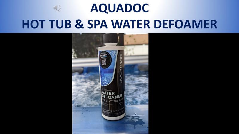 MAV AquaDoc 16-oz Low Odor Spa Defoamer Spa Balancer AQUADEFOAMER-2 at ...