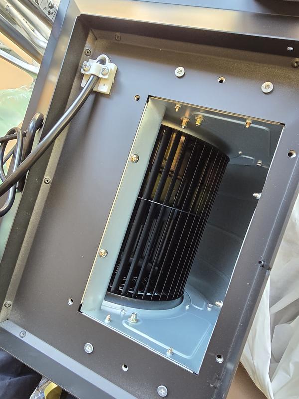 VIKIO 30-in Ducted 900-CFM Black Wall-Mounted Range Hood with Charcoal ...