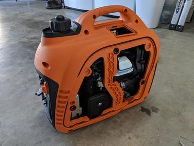 Generac GP 2200i 2200-Watt Gasoline Portable Inverter Generator at ...