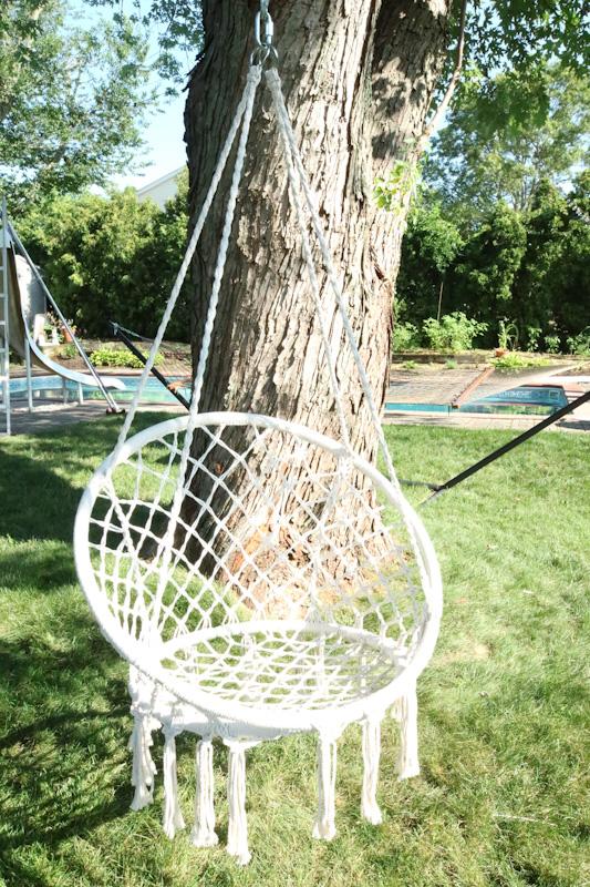 Origin 21 Rope Hammock Chair SW-SSMAC-LW at Lowes.com