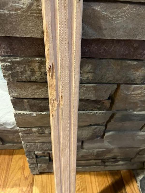Bruce Addison Spice Oak 3-1/4-in W x 3/4-in T x 84-in Smooth ...