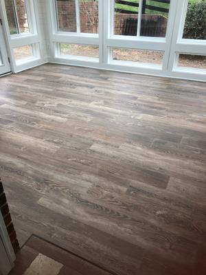 allen + roth Natural Timber Cinnamon 6-in x 24-in Glazed Porcelain Wood ...
