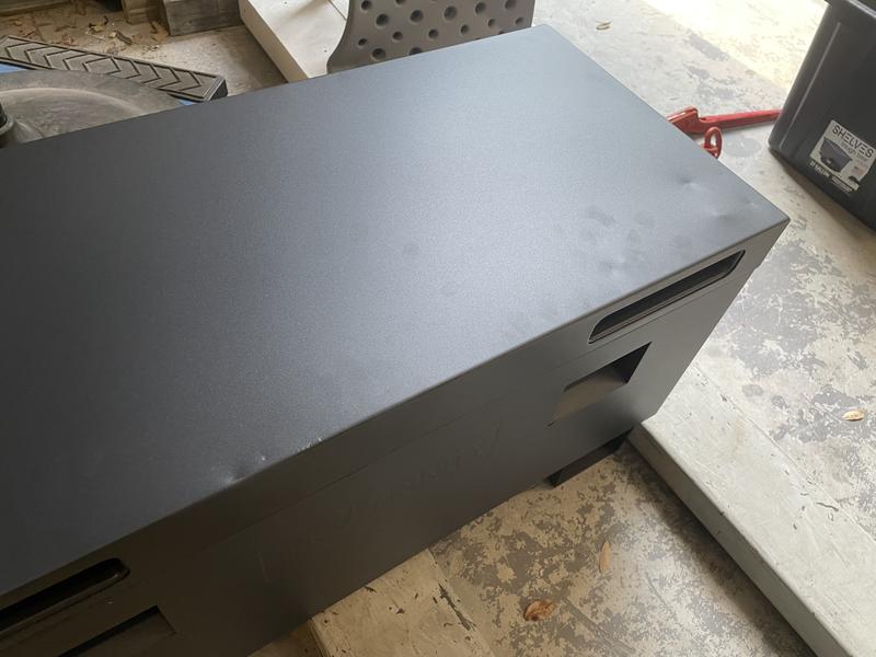 Shop TRINITY 24-in W x 45-in L x 25-in H Gray Steel Jobsite Box ...
