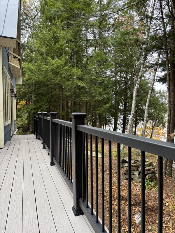 Trex Enhance 6-ft x 36-in Classic White Composite Deck Rail Kit in the ...