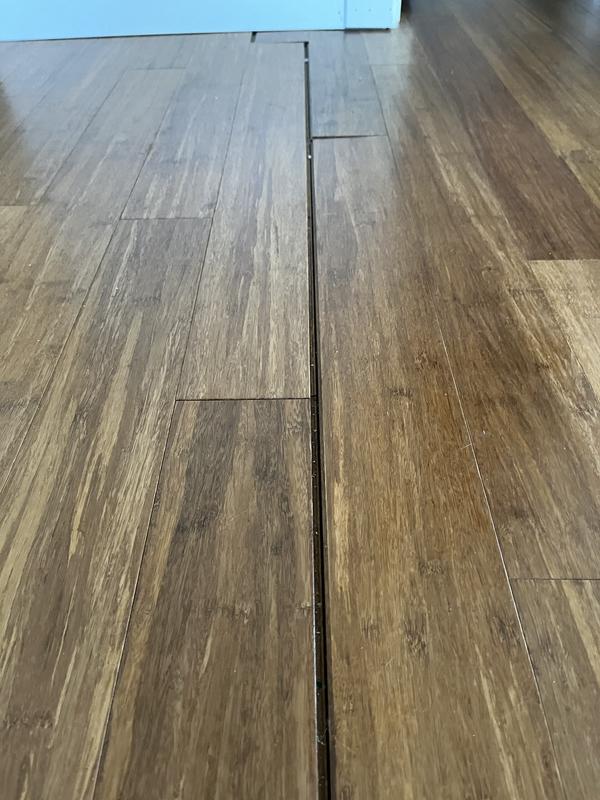 CALI Fossilized Java Bamboo 5-1/8-in W x 9/16-in T x 72-in Smooth ...