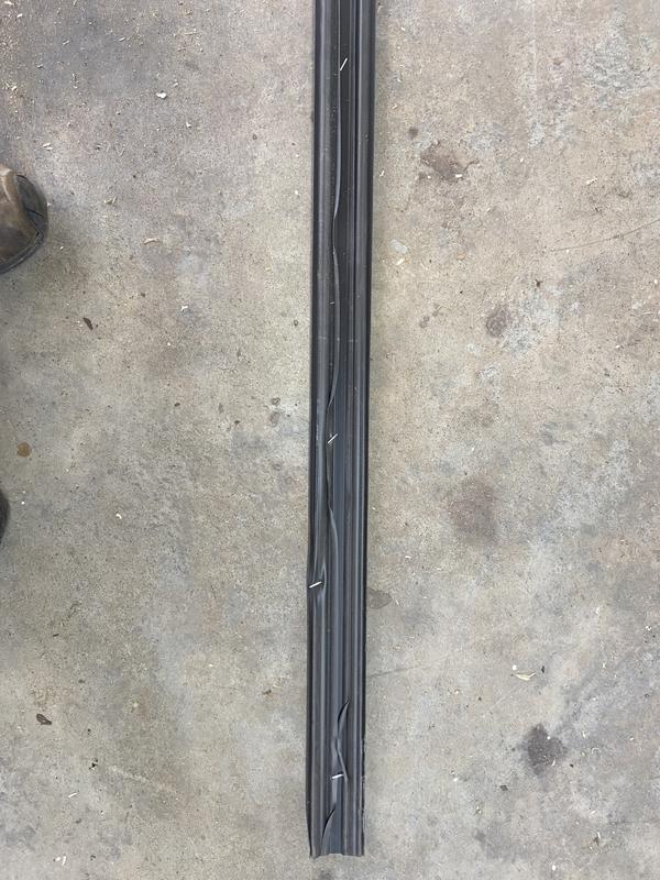 RELIABILT 36-in x 80-in x 4-9/16-in Steel No glass Left-hand outswing ...