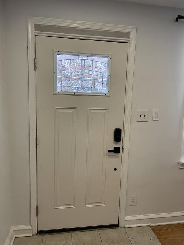 Therma-Tru 36-in x 80-in x 4-9/16-in Fiberglass Right-hand inswing ...