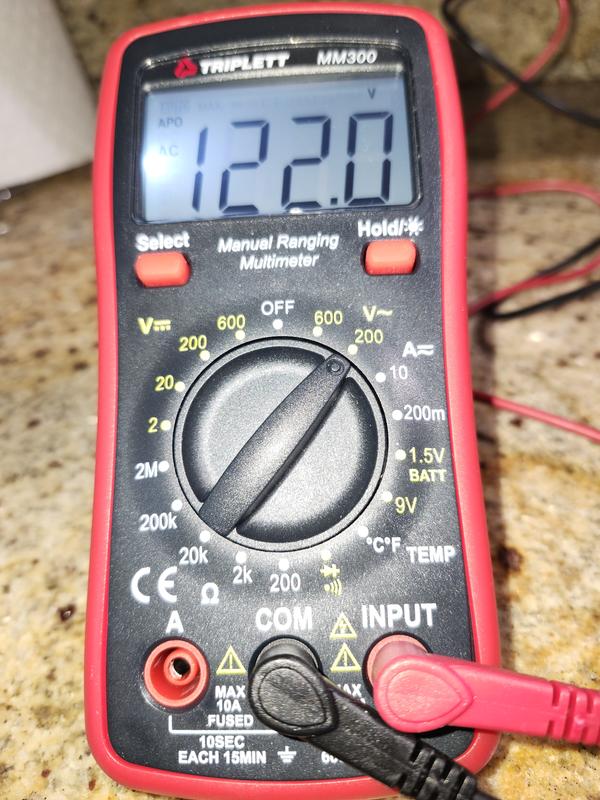 TRIPLETT Lcd Display Multimeter 600V MM300 at Lowes.com