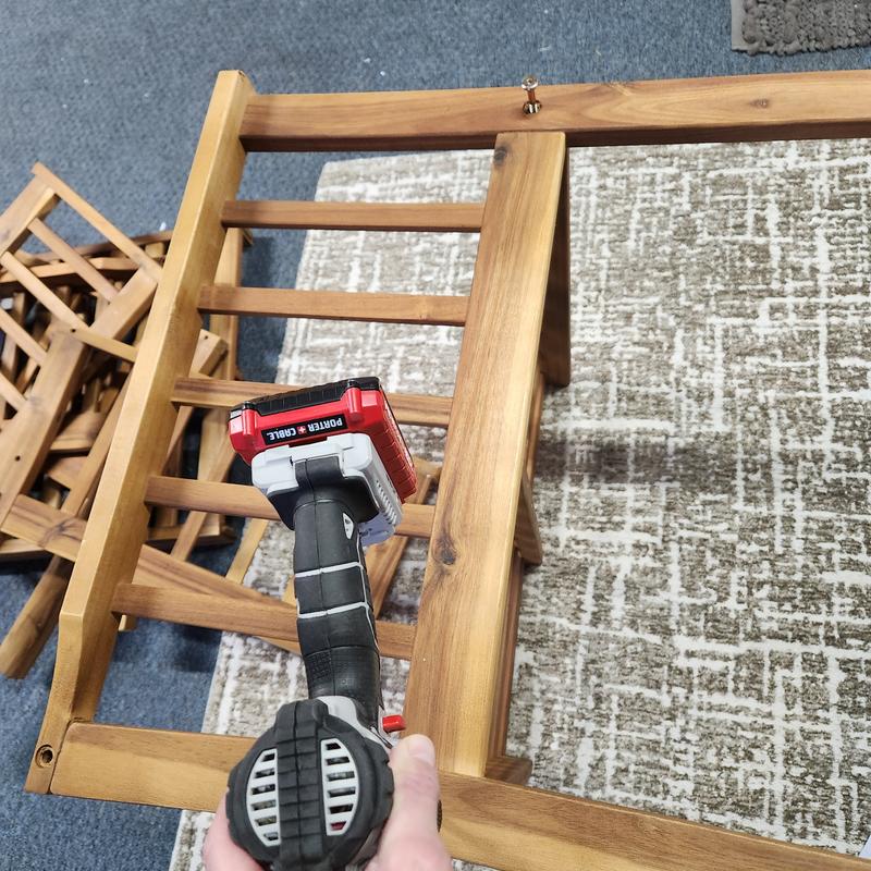 JONATHAN Y Everly 4-Piece Patio Conversation Set with Tan Cushions ...