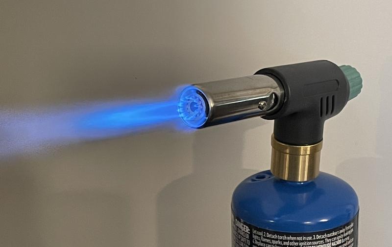 Flame King 10,000-BTU Mini Chef's Kitchen Torch Soldering and Brazing ...