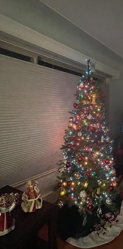 National Tree Company 9-ft Slim Artificial Christmas Tree DUSLH1-90 at ...