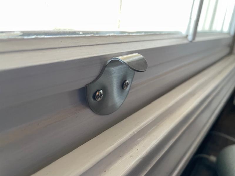 Franklin Brass 0.96-in Black Steel Sliding Window Sash Lift in the ...