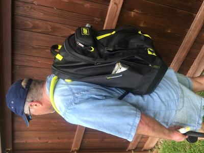 AWP HP Black Polyester 16-in Zippered Backpack 3L-22619 at Lowes.com