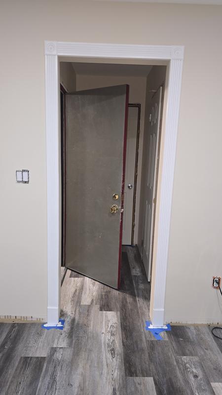 RELIABILT 0.594-in x 36-in x 7-in Primed MDF Interior Door casing kit ...