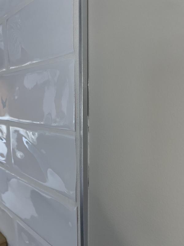 Schluter Systems Vinpro-S Brushed Chrome 0.266-in T x 0.266-in W x 98.5 ...