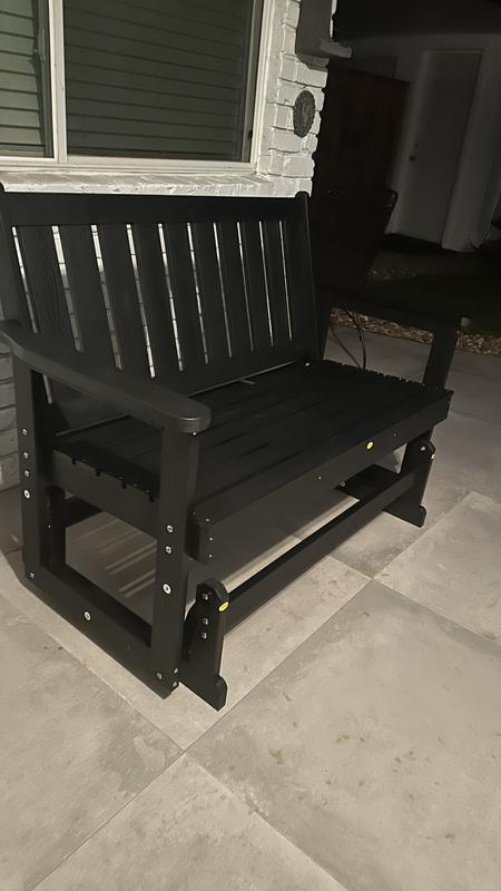 Fortune Candy 2-Seater HIPS Material Weather-Resistant Poly Lumber ...