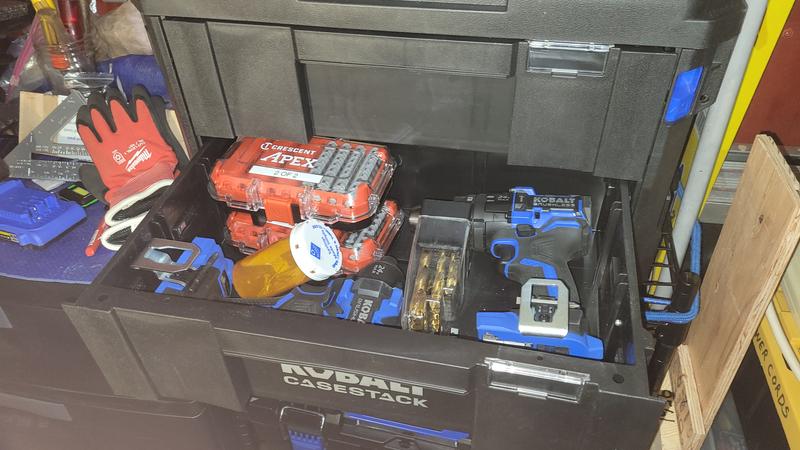 Kobalt CASESTACK 14.16-in W x 21-in H x 13.5-in D 2-Drawer Black ...