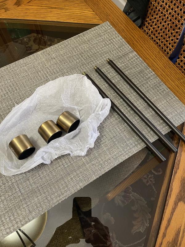 Kichler Solander 3-Light Olde Bronze Traditional Clear Glass Geometric ...