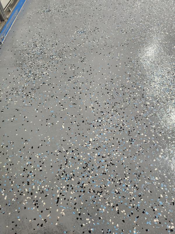 Armorpoxy Commercial Grade, Ultra Thick, 2 Layer 2-part Designer Gray ...