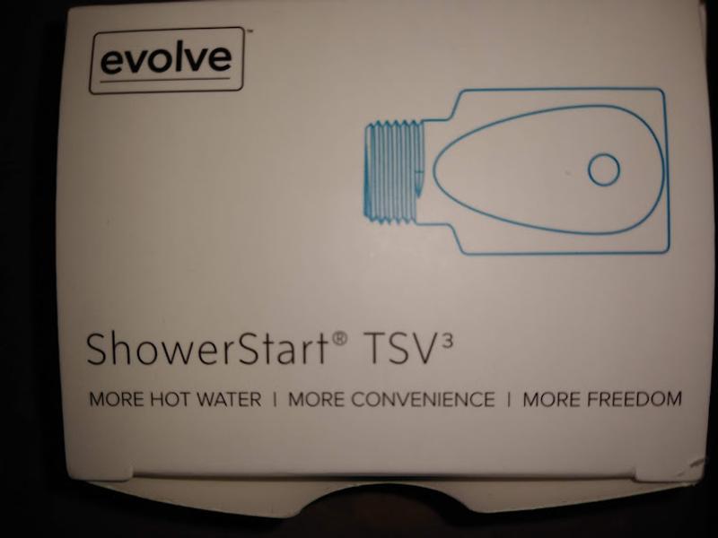 Evolve ShowerStart TSV Thermostatic Valve Chrome 2.527-in Shower ...